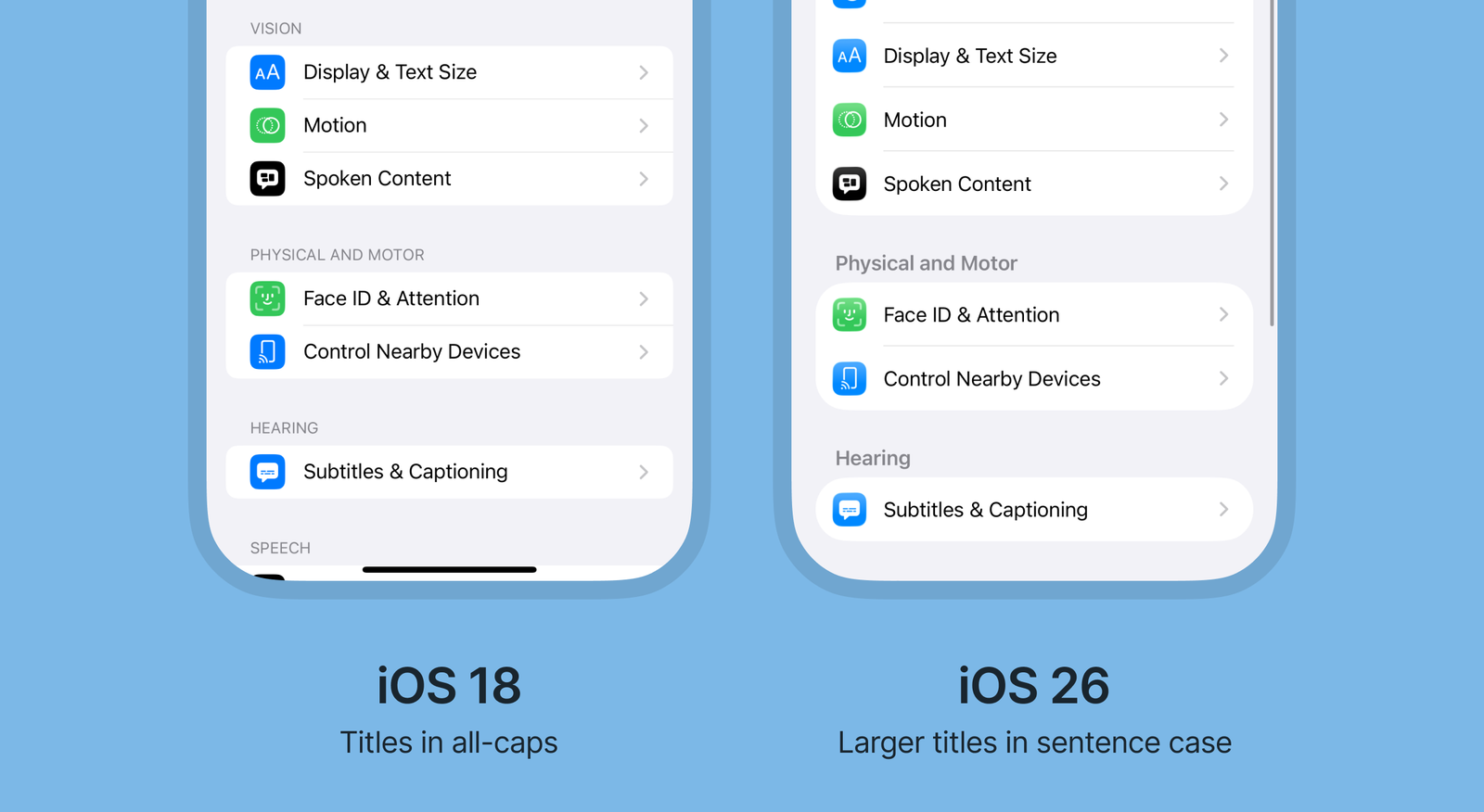 UI Changes in iOS 26 That’s Not About Liquid Glass